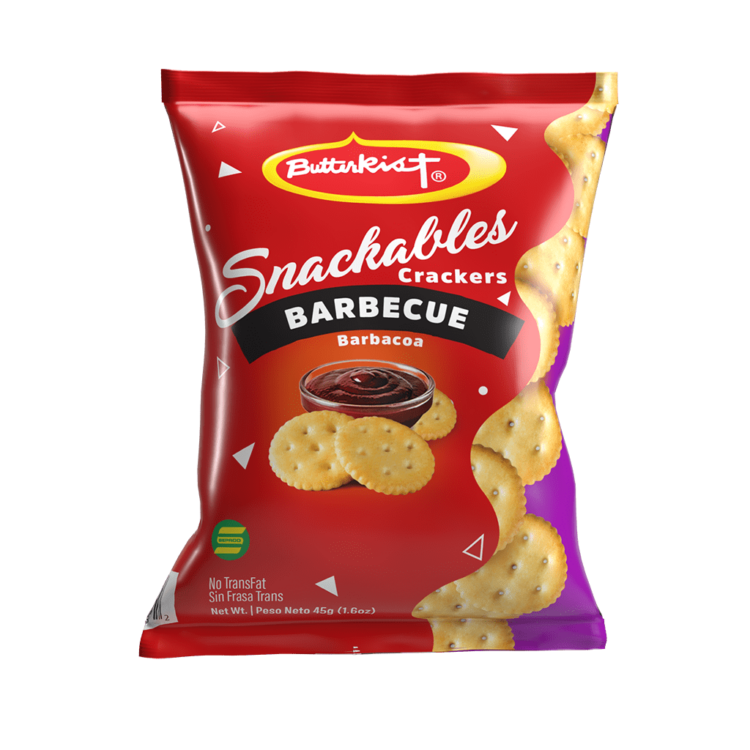 Butterkist Snackables – Barbecue Crackers - Seprod